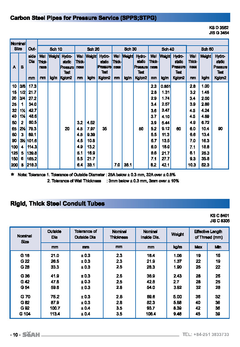 Catalogue SeAH Steel Pipe Latest - Download all pages and Get a quote