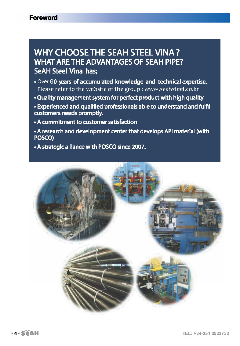 Catalogue SeAH Steel Pipe Latest - Download all pages and Get a quote